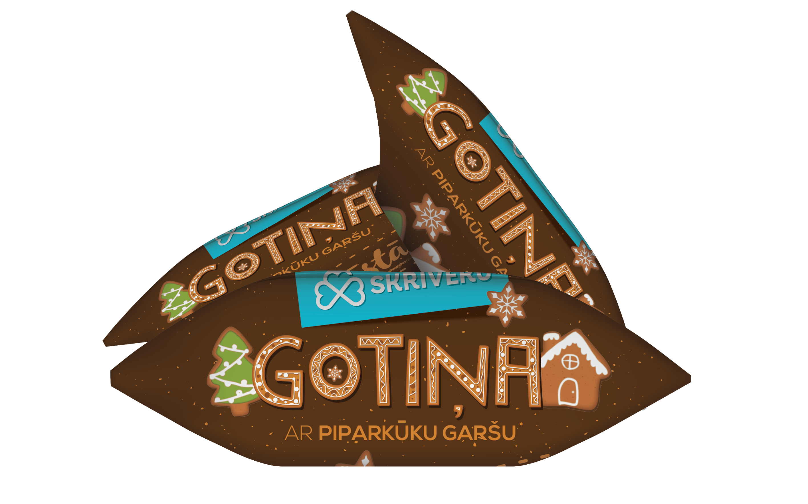 Skrīveru Gotiņa Ar piparkūku garšu [1kg] - Kami gifts